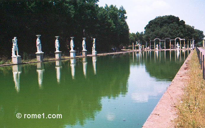 Le Canope, Villa Hadrien à Tivoli